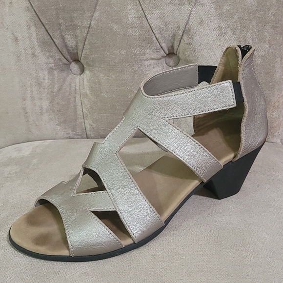 Arche | Shoes | Womens Arche Sandals Cutout Open Toe Heels | Poshmark